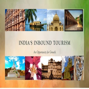 Inbound tourism(opportunity FOR growth) | PDF