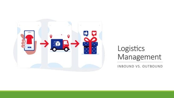 Inbound And Outbound Logistics | PPTX | Logistics and Transportation ...