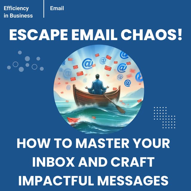 Escape email Chaos Now! How to Master your Inbox and Craft Impactful ...