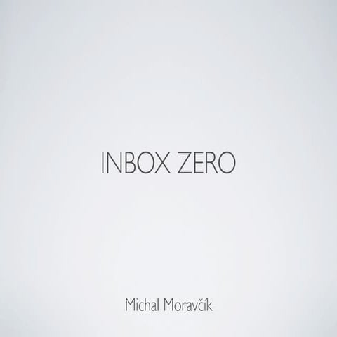 Inbox Zero | PDF