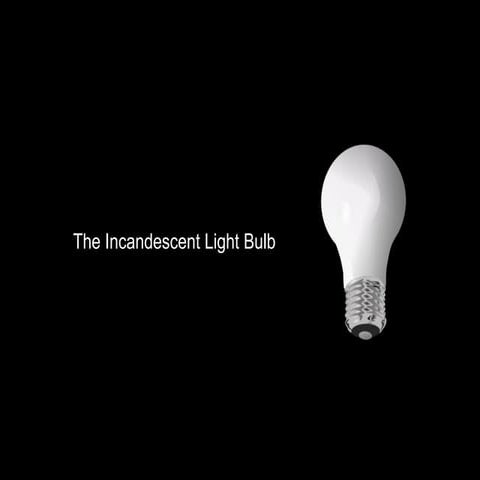Incandescent lighting | PPT