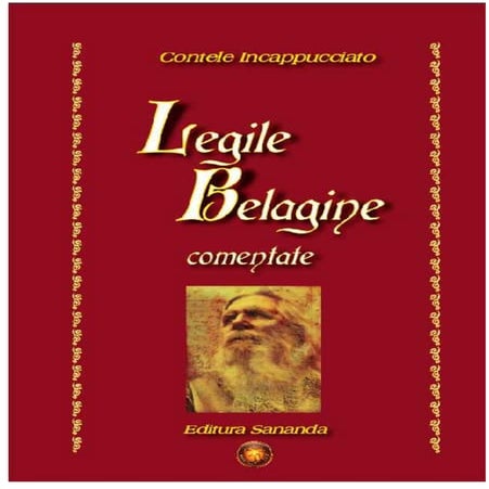 Incapucciato legile belagine comentate - v.1.0 | PDF