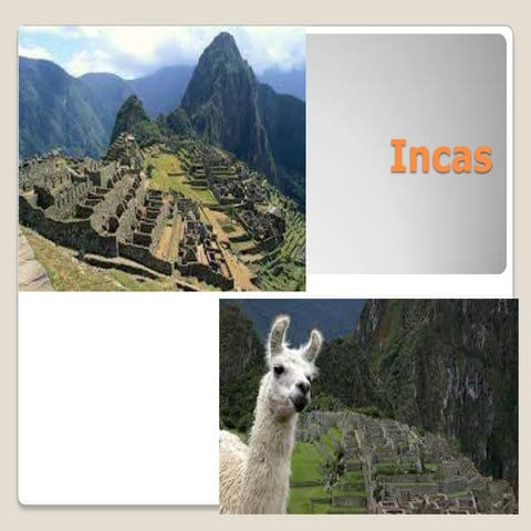 Incas, trabalho de história | PPTX