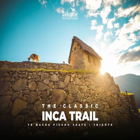 Inca Trail To Machu Picchu | PDF