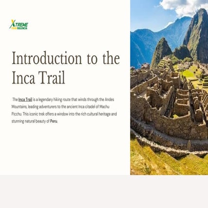 The Best Inca Trail Trek to Machu Picchu | PPTX