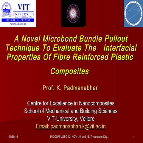 A novel microbond bundle pull out technique to evaluate the interfacial ...