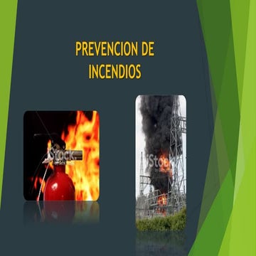 Prevencion de Incendios | PPTX