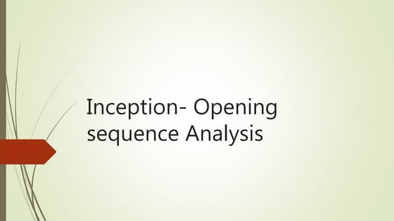 Inception ppt | PPT