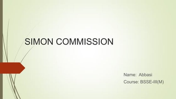 Cabinet mission plan and simla conference | PPTX | Islam | Religion ...