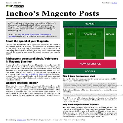 Inchoo s magento posts | PDF