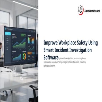 Improve Workplace Safety Using Smart Incident Investigation Software | PPTX