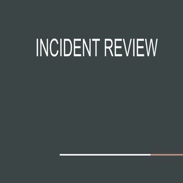 Incident review presentation in the hospital.pptx