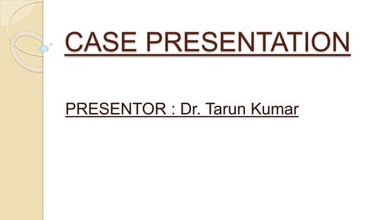 Marjolins ulcer case report presentation | PPTX
