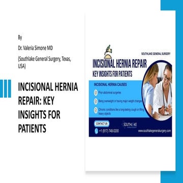 Incisional Hernia Repair Key Insights For Patientspdf 0183