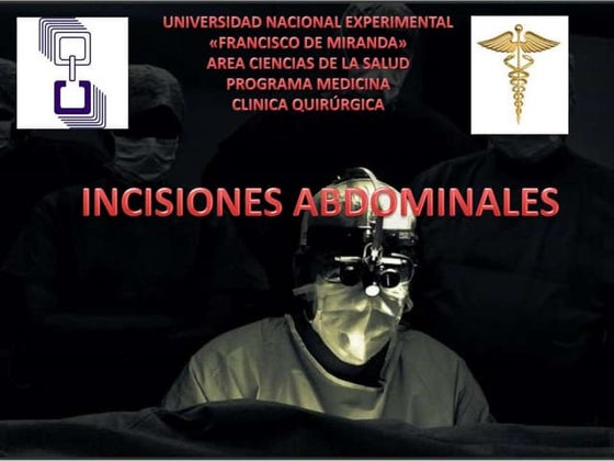 Incisiones quirurgicas | PDF