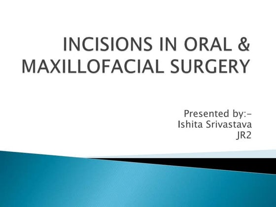TYPES OF INCISIONS. presentation lecture | PPTX