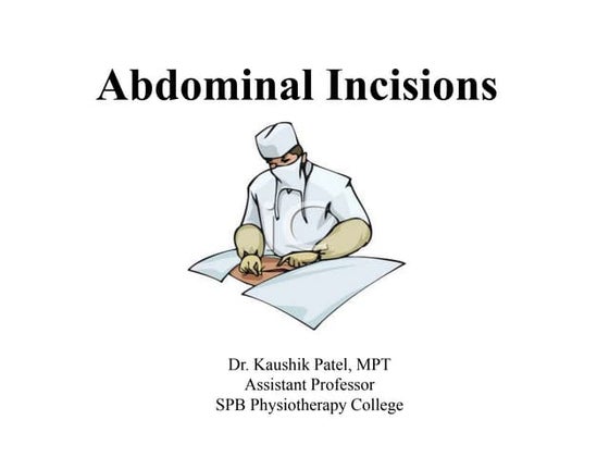 TYPES OF INCISIONS. presentation lecture | PPTX