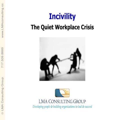 Incivility In The Workplace | PPT