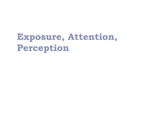 5. attention and comprehension | PPT