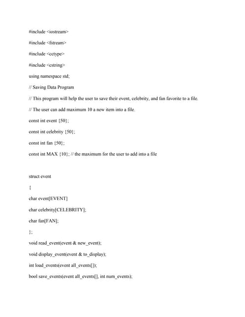 #include -iostream- #include -fstream- #include -cctype- #include -cst.docx #include -iostream- #include -fstream- #include -cctype- #include -cst.docx