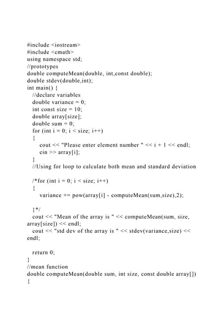 Include Iostreaminclude Cmathusing Namespace Stdprodocx 5473
