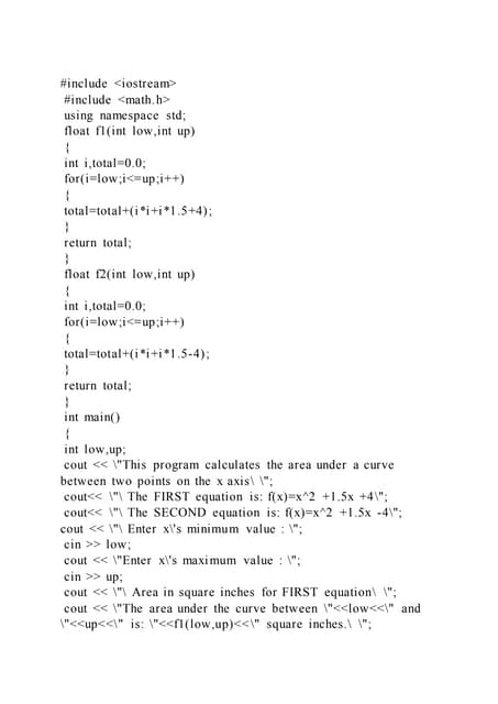 Include Iostream Include Mathh Using Namespace Std Flodocx 9299