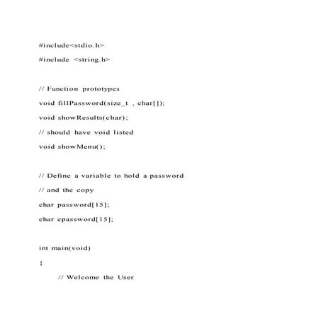 #includestdio.h#include string.h Function prototype | PDF
