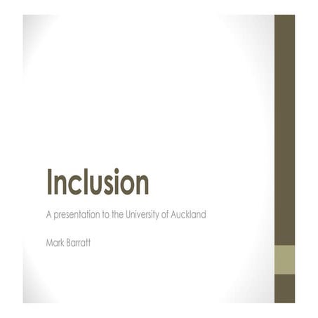 Inclusion | PPT