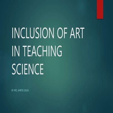 Module 3: Art Integrated Learning | PPT