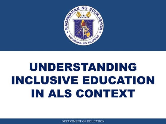 Foundation of Special and Inclusive Education | PDF