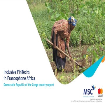 FinTechs in Francophone Africa Democratic Republic of the Congo Report ...