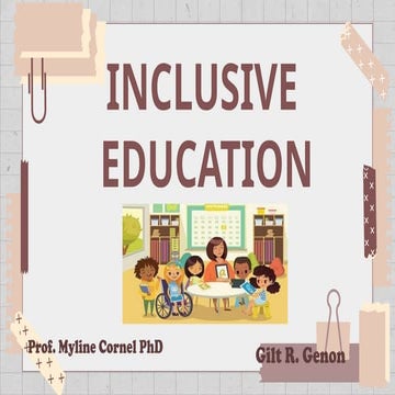 Inclusive-Learning PowerPoint Presentation | PPTX