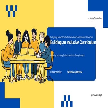 Building an Inclusive Curriculum: Empowering Every Learner | PDF