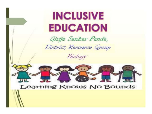 Inclusive education ppt | PDF