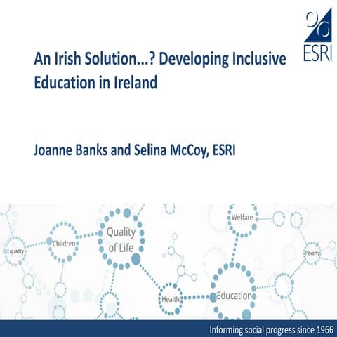 An Irish Solution? Developing Inclusive Education in Ireland | PDF