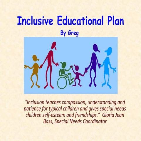 Inclusive education presentation ol | PPT | Special Education | Education