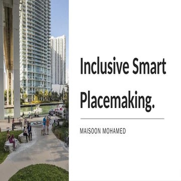 Inclusive Smart Placemaking in urban desgin.pptx