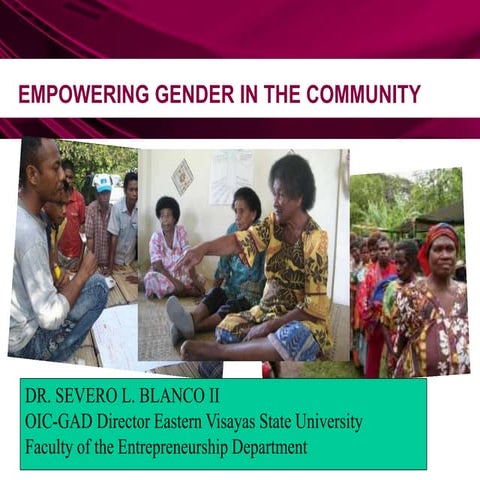 GAD- GENDER AND DEVELOPEMENT | PPTX