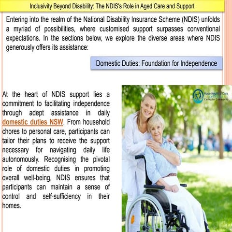 Creating a Holistic Care Plan with NDIS Support Services | PDF