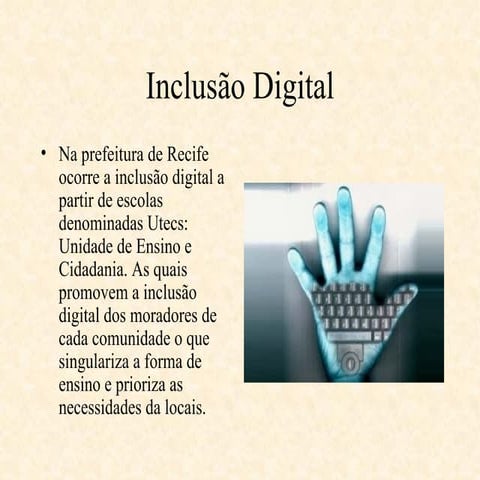 Inclusão digital no Brasil e no Estado do Acre | PDF