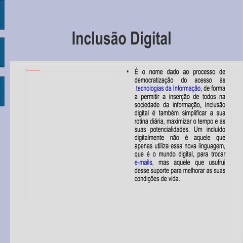 Inclusão digital adilson vinhote | PDF