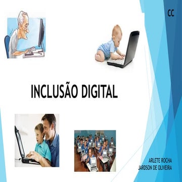 INCLUSÃO DIGITAL - Educação Digital - 1ª Série do Ensino Médio. | PPTX