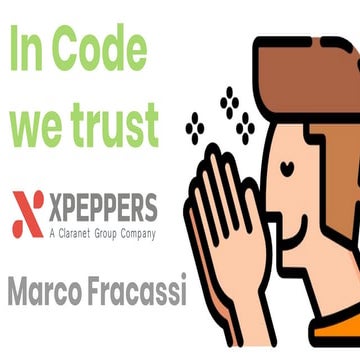 In Code we trust | PPT
