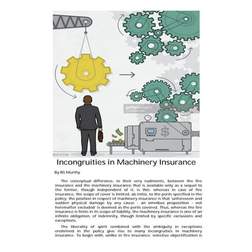 Industrial All Risk insurance Policy IAR | PPTX