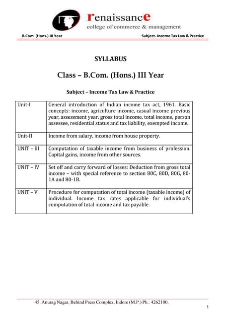 Taxation of agricultural income | PPTX | Agriculture | Industries