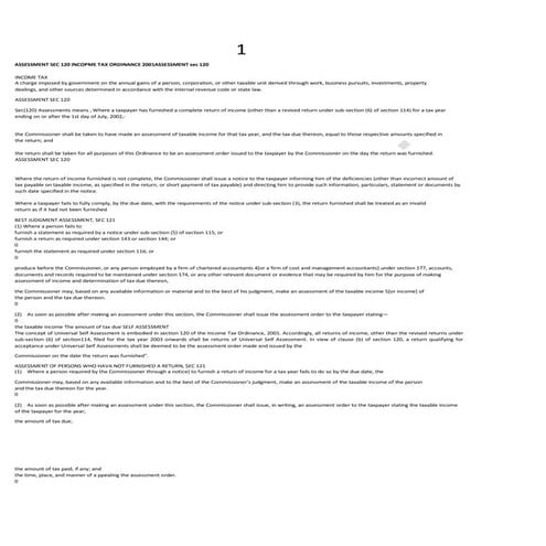 Income tax-notes PUNJAB UNIVERSITY LAW COLLEGE | PPT