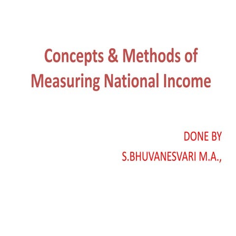 Income concept | PPTX