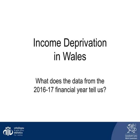 Income deprivation in Wales | PPTX