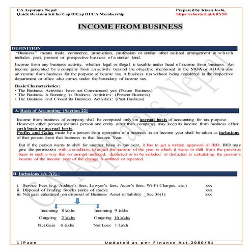 INCOME FROM BUSINESSS INCOME FROM BUSINESSS.pdf