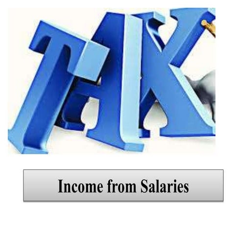 Income from salaries | PPTX